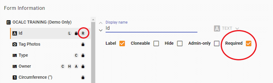 IKE Office v1.16.0 - Required Fields - ikeGPS