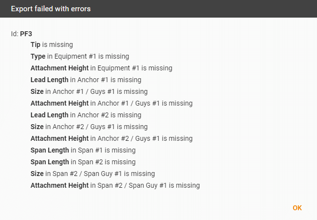 IKE Office 2.3.1: PoleForeman Export Validation and Move to Job - ikeGPS