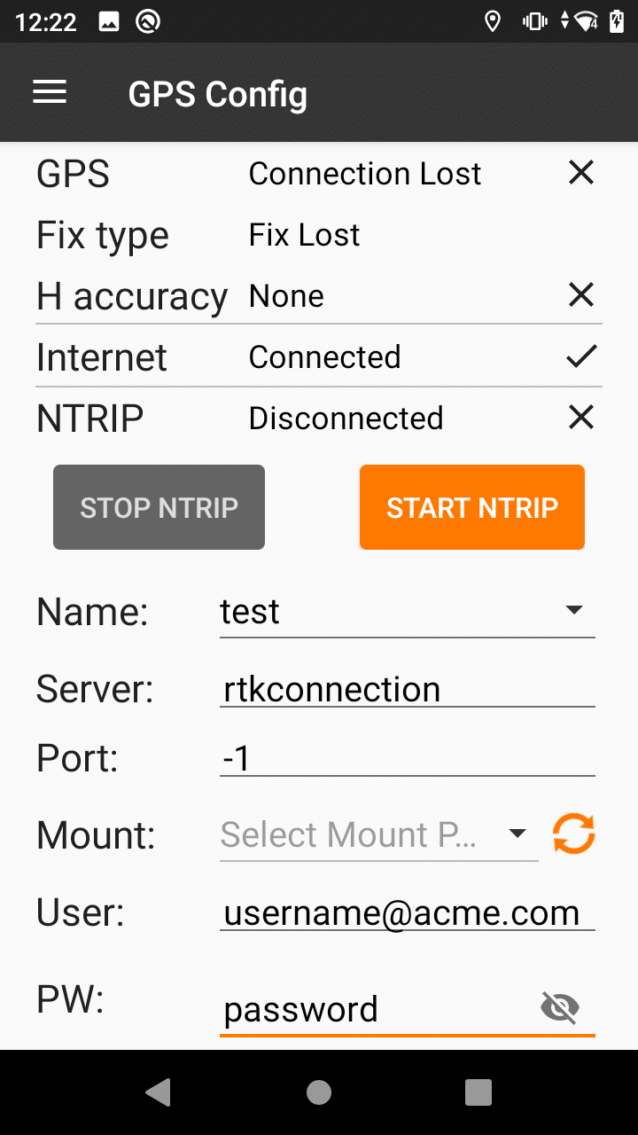 GPS Config App v1.2.13: Hide Password & Bug Fixes - ikeGPS