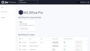 IKE Access v1.0.0 Manage IKE Office Pro Licenses - ikeGPS